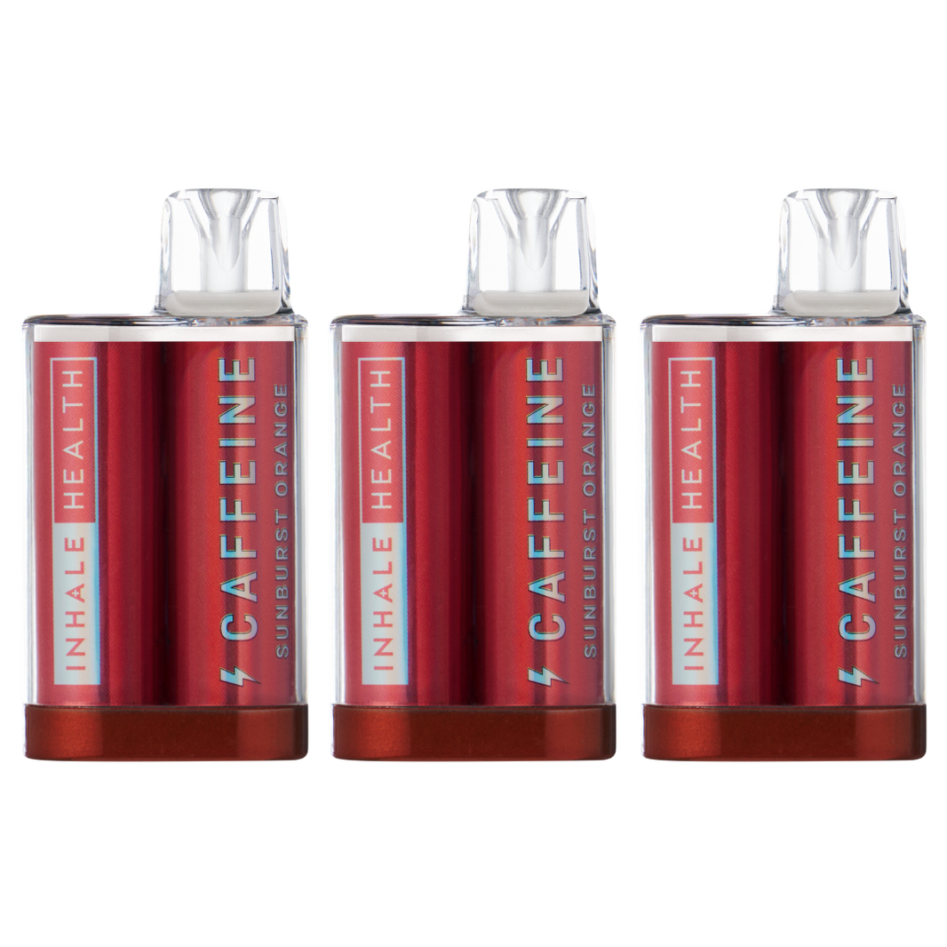 Inhale Health Caffeine Sunburst Orange | Energy Delivery Pen – Inhale ...